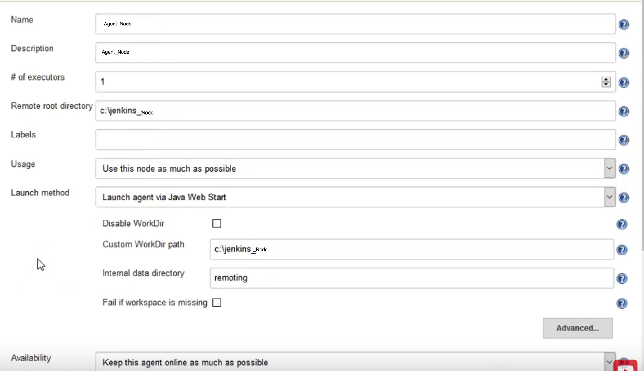 Jenkins Add Slave Nodes As Jnlp Agents Vishnuatrai